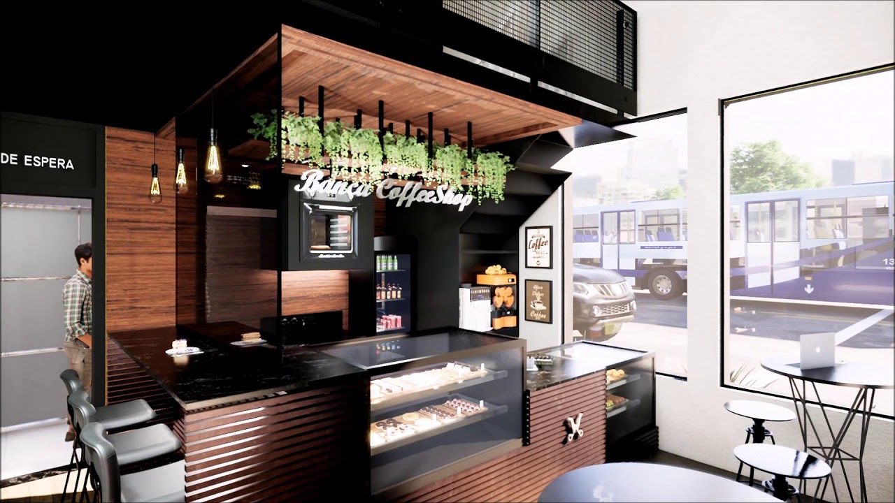 Projeto de Cafeteria - Banca Coffee Shop - YouTube