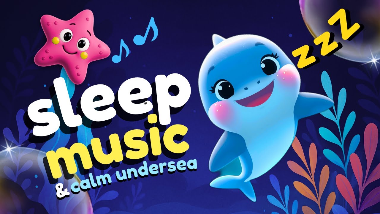 Baby Sleep Music 💤 Calming Undersea Animation 🐠 Soothing fishes 🪸 Sleep ...