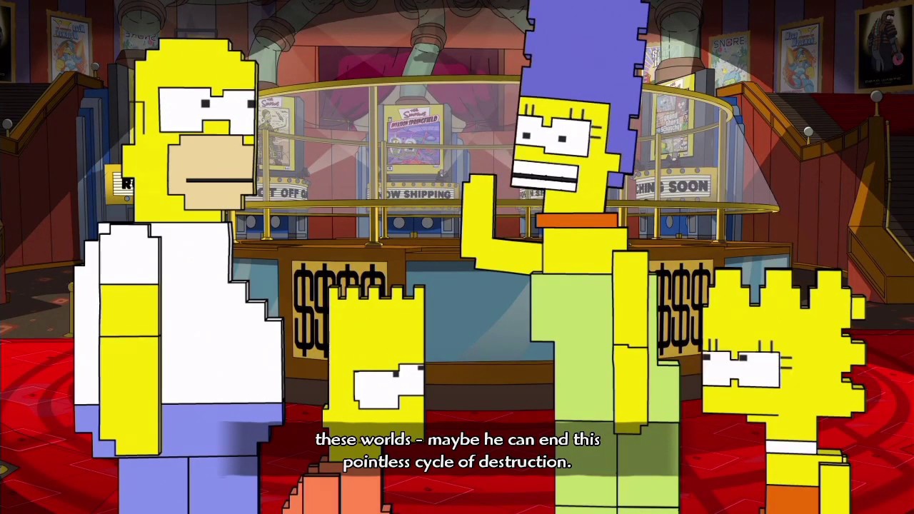 The Simpsons Game - Level 10: Bargain bin - YouTube