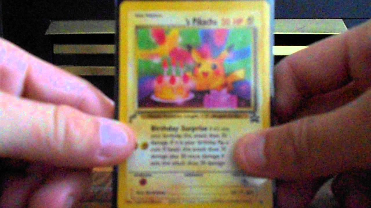 BCBM #8: Pokemon Rumble and Pikachu International Cards - YouTube