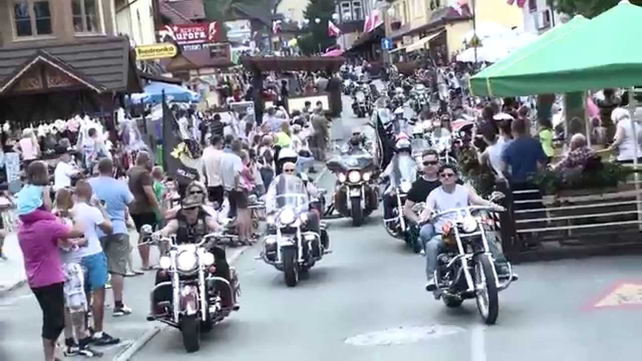 VII PIKNIK ENTUZJASTÓW HARLEY DAVIDSON POLISH BIKE WEEK - YouTube