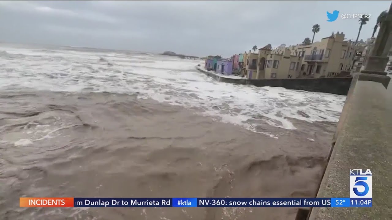 Northern California "bomb cyclone" storms wreak havoc - YouTube