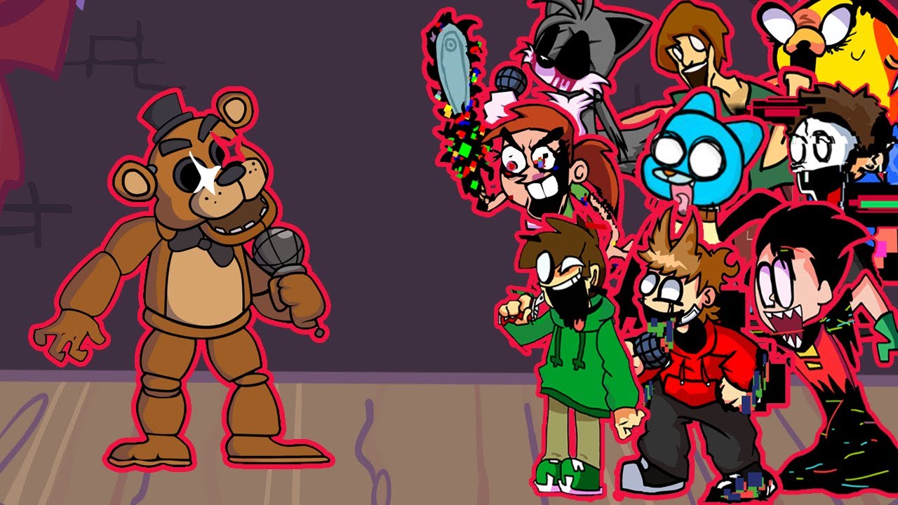 FNF - Showtime But All Pibby Characters Sings It🎤 (Every Turn a ...