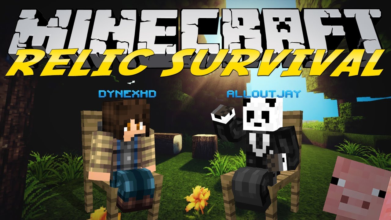 Minecraft Relic Survival: Just like the olden days - Ep. 1 - YouTube