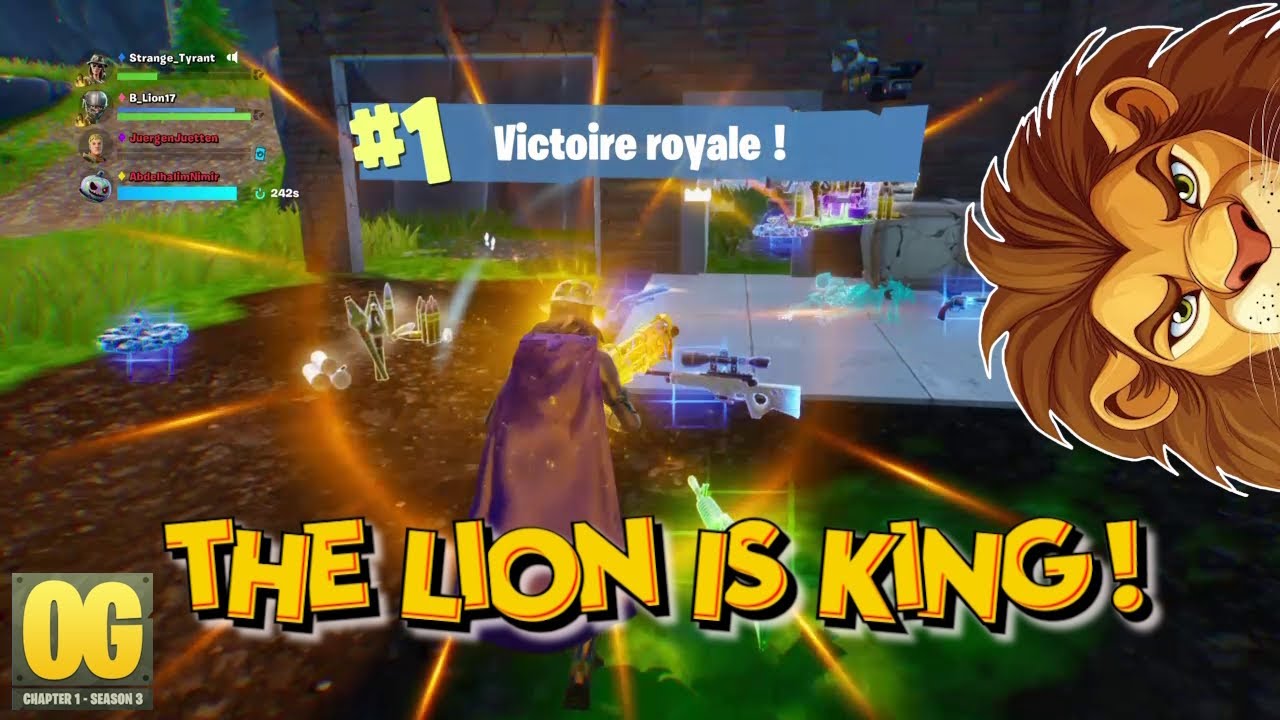 Fortnite - The Lion Is King ! - YouTube
