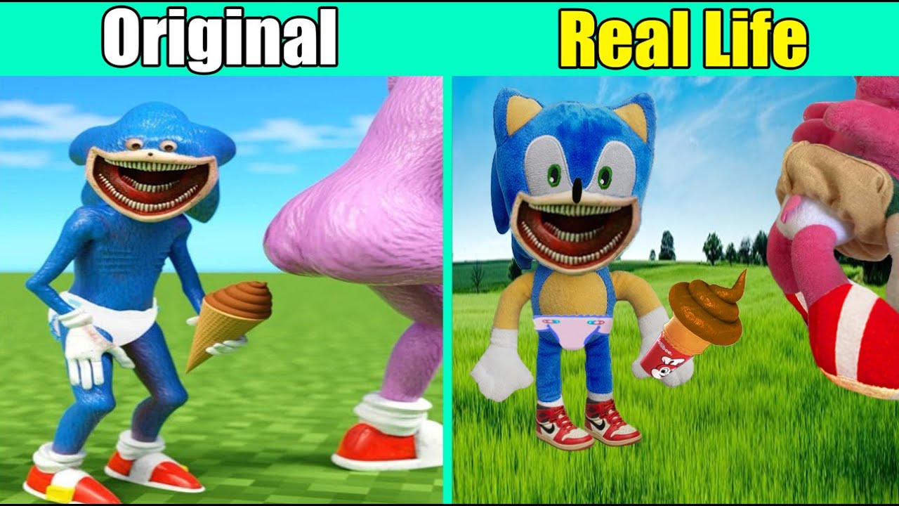 Sonic eat poob Amy Rose - Sonic The Hedgehog 3 Animation | Sonic ...