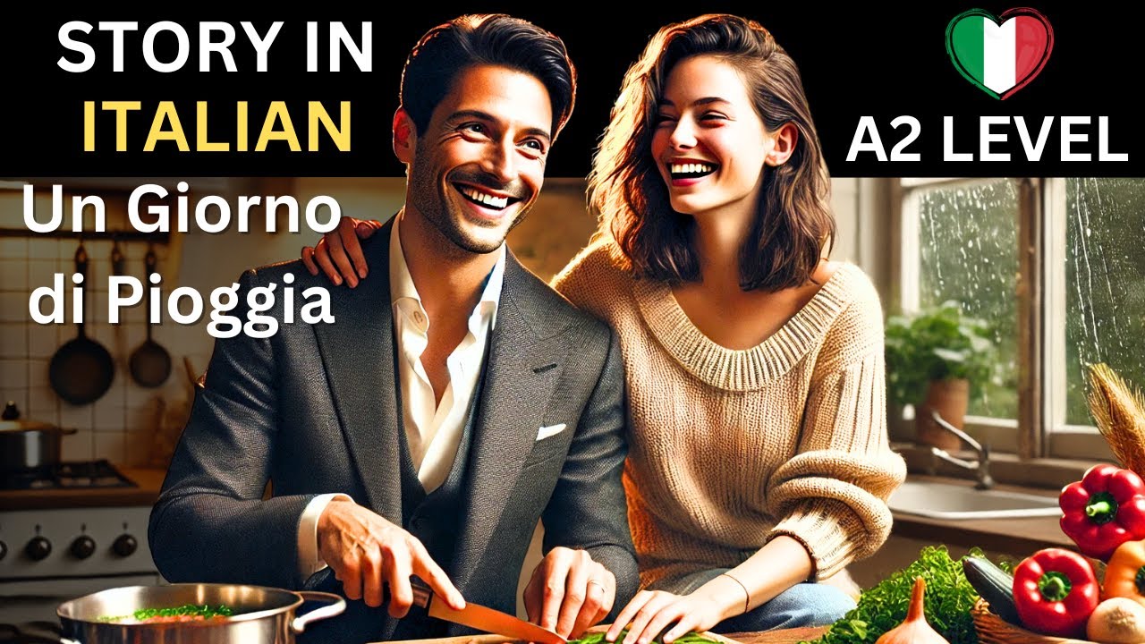 Practice Italian with Stories - Un Giorno di Pioggia - YouTube