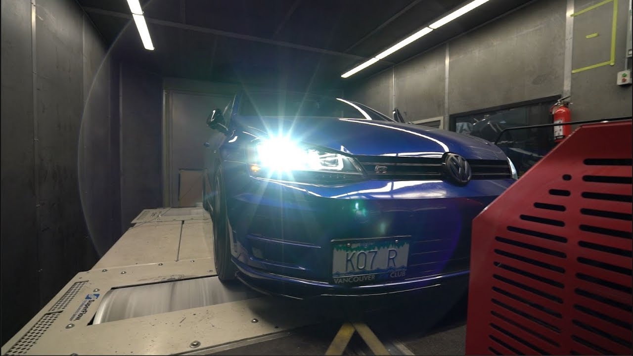 MK7 Golf R Stage 2 tuning on HPA Motorsport's Dyno - YouTube