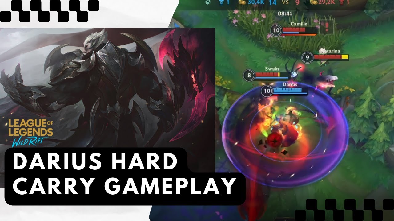 Darius Hard Carry Gameplay | Wild Rift Indonesia | HNRY iMedia #397 ...