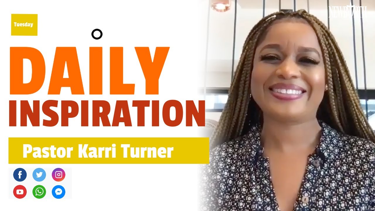 DAILY INSPIRATION w/ PASTOR KARRI TURNER - YouTube