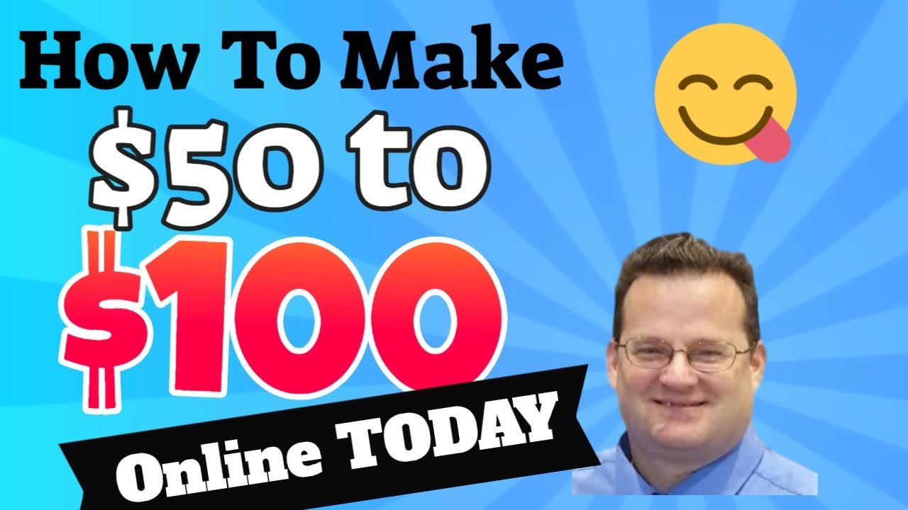 How To Make 50 Dollars Online How To Make 100 Dollars Online YouTube How To Make 50 Dollars Online How To Make 100 Dollars Online YouTube