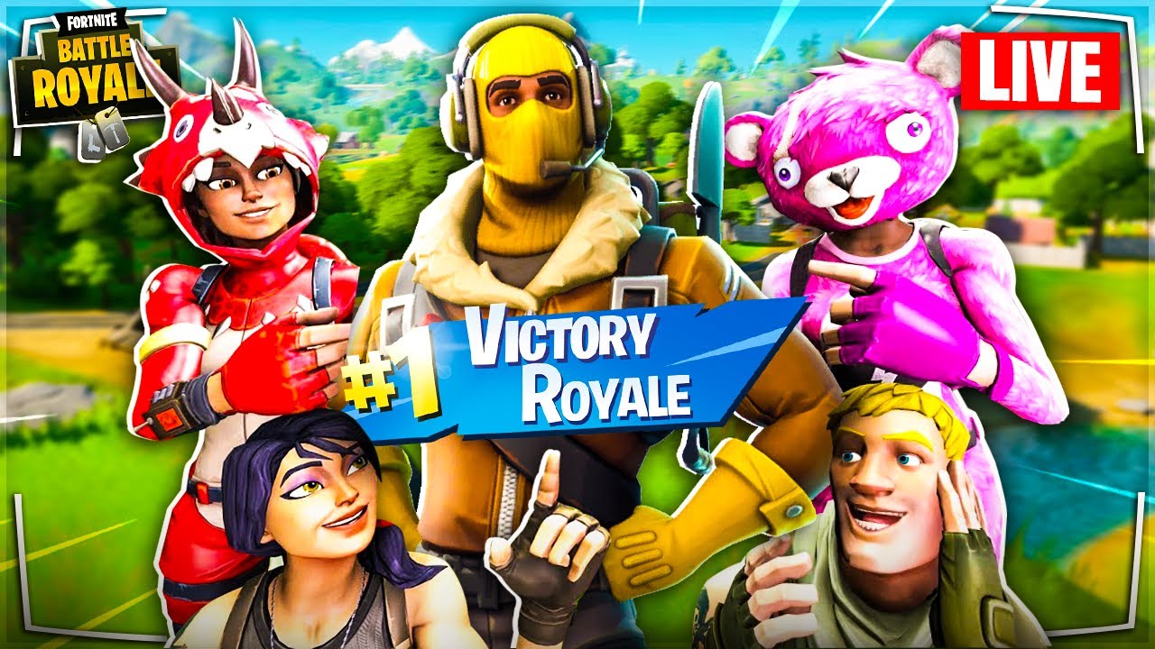 🔴LIVE! Playing FORTNITE with Viewers (I End Stream if it lags) - YouTube