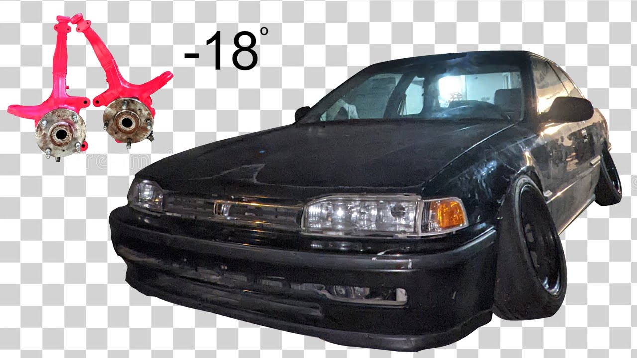 SLAMMED MY CB7 COUPE [1993 Honda Accord] - YouTube