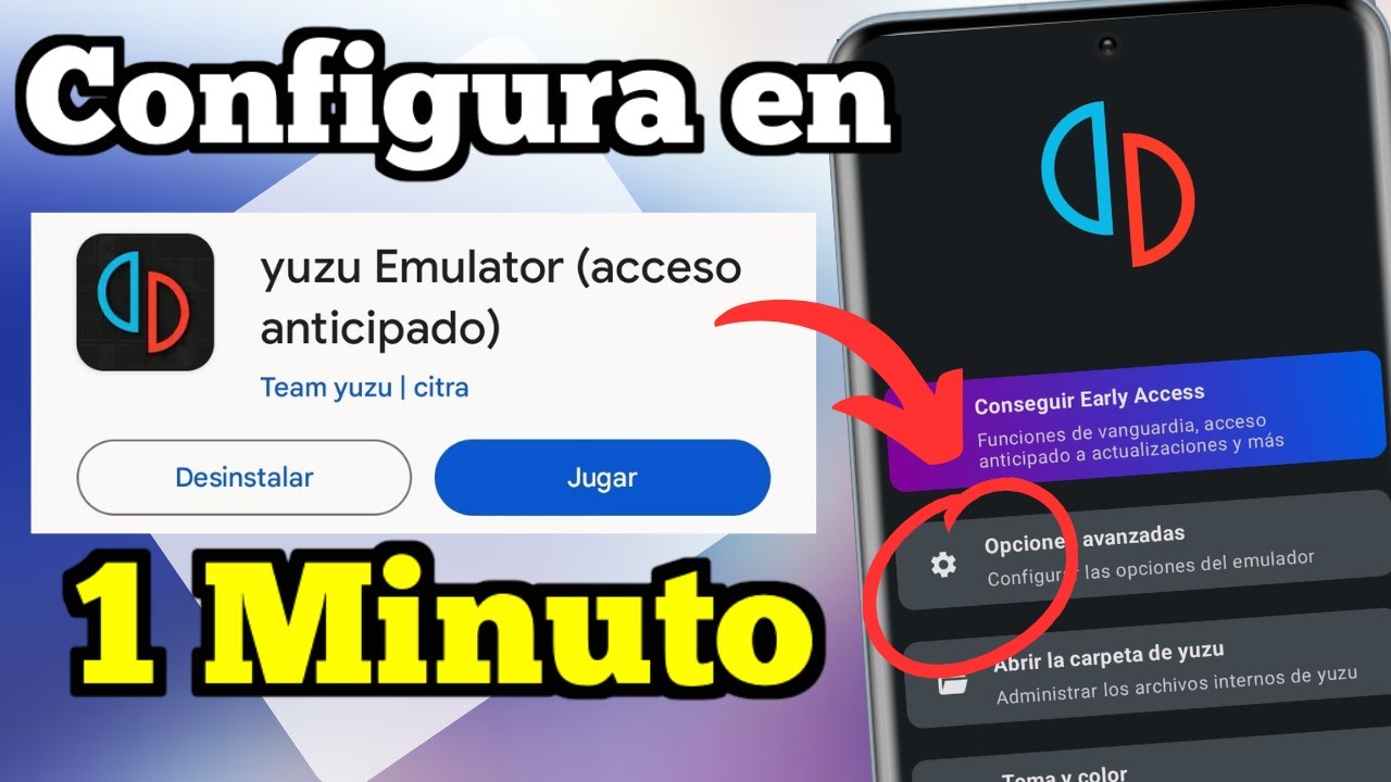 🎮CONFIGURA YUZU de ANDROID en MENOS de UN MINUTO! SUPER EFECTIVO y BIEN ...