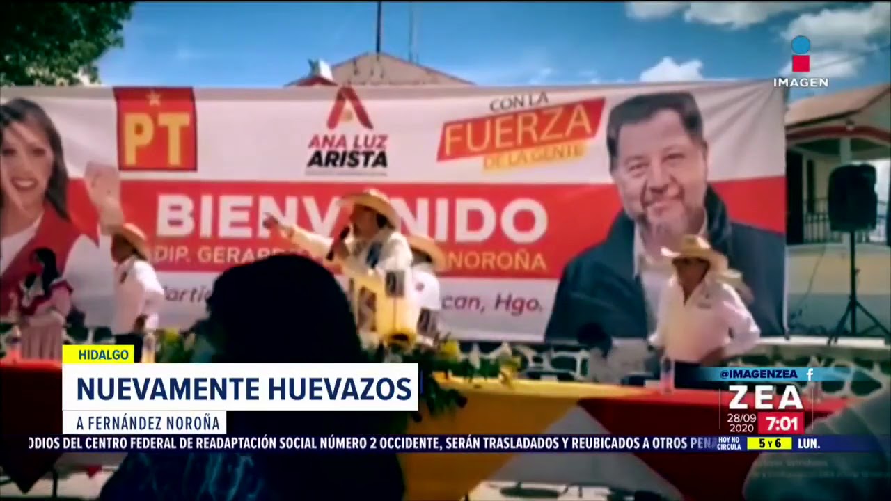 ¡Otra vez! Agarran a "huevazos" a Gerardo Fernández Noroña | Noticias ...
