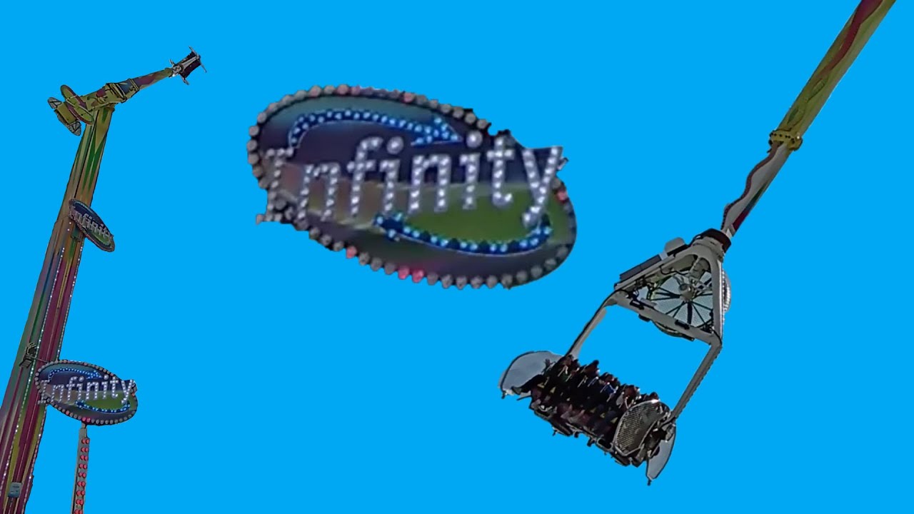 manège INFINITY fête foraine (automne) Bordeaux 2022 - YouTube