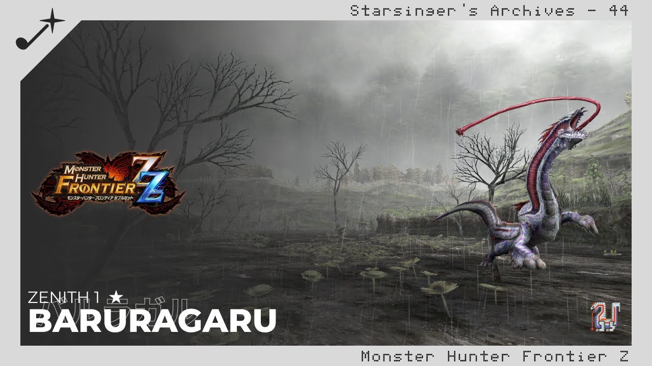 [Monster Hunter Frontier Z] Zenith Baruragaru Hunt (Zenith 1*, Tonfa ...