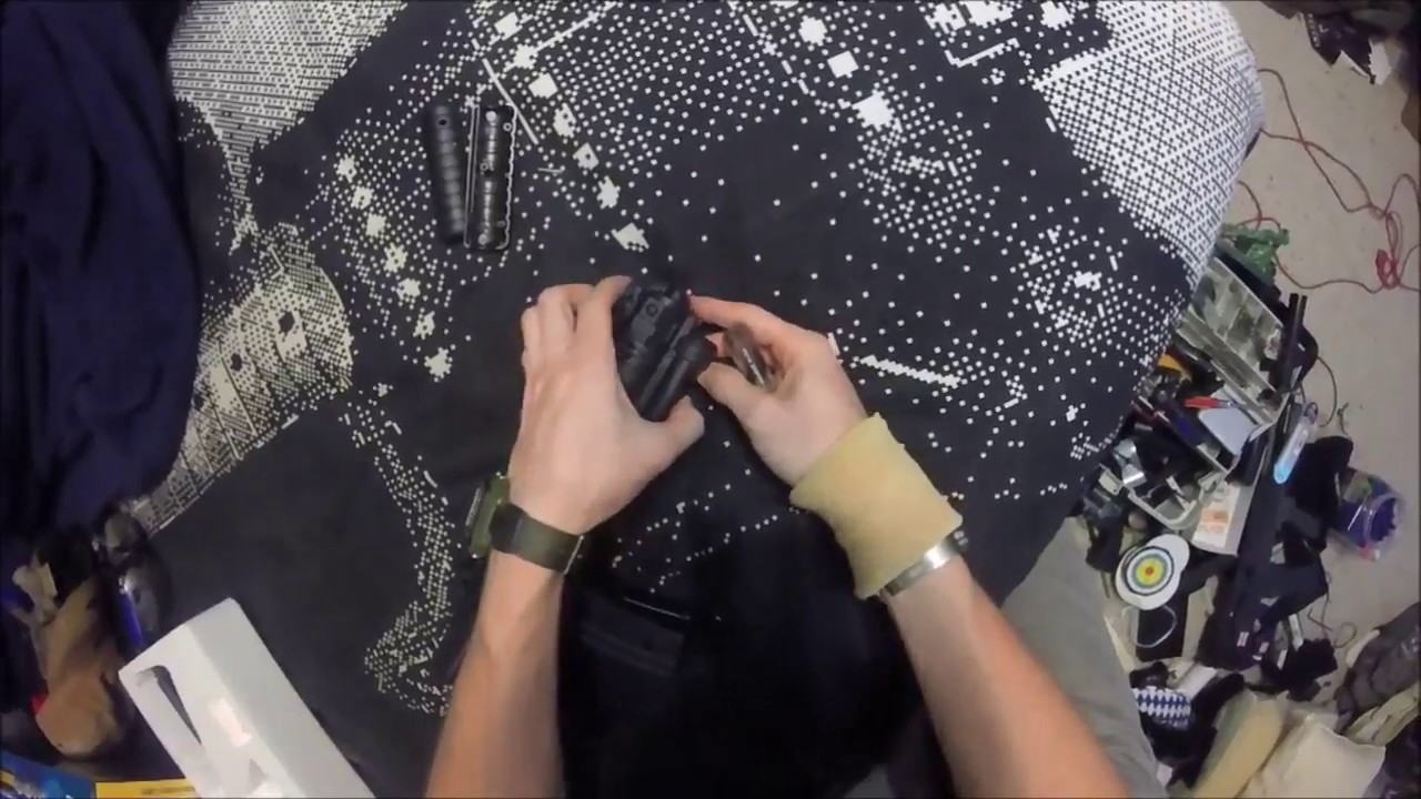 Pump Action M4 Take down/ Mod Guide - YouTube