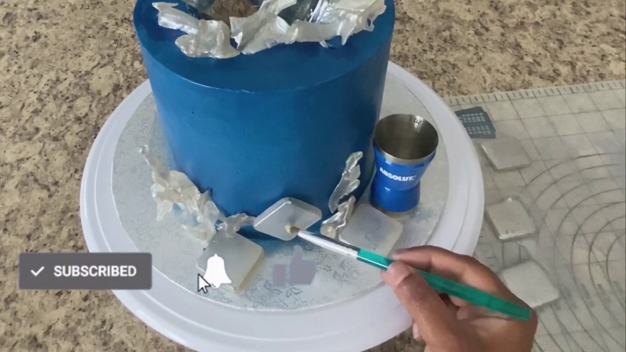 Absolute Vodka Cake FULL TUTORIAL!!!! - YouTube