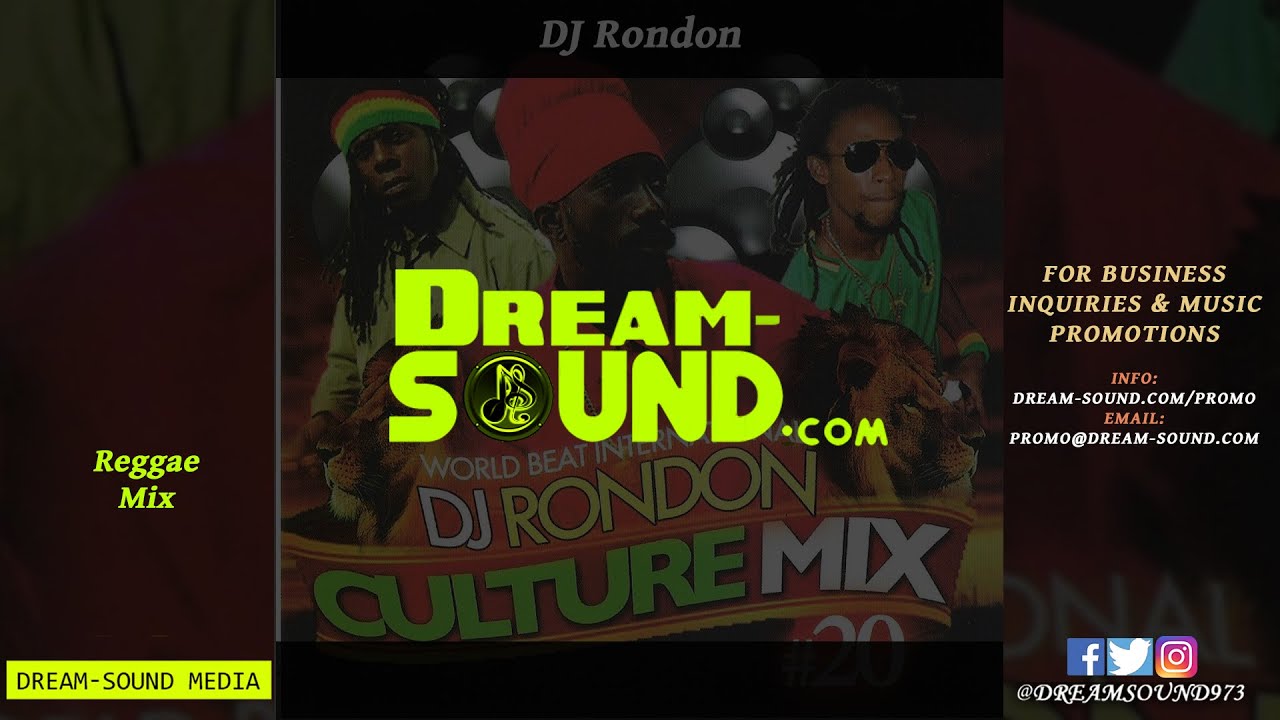 DJ Rondon - Culture Mix 20 (Reggae Mix 2010 Ft Fantan Mojah, Jah Mason ...
