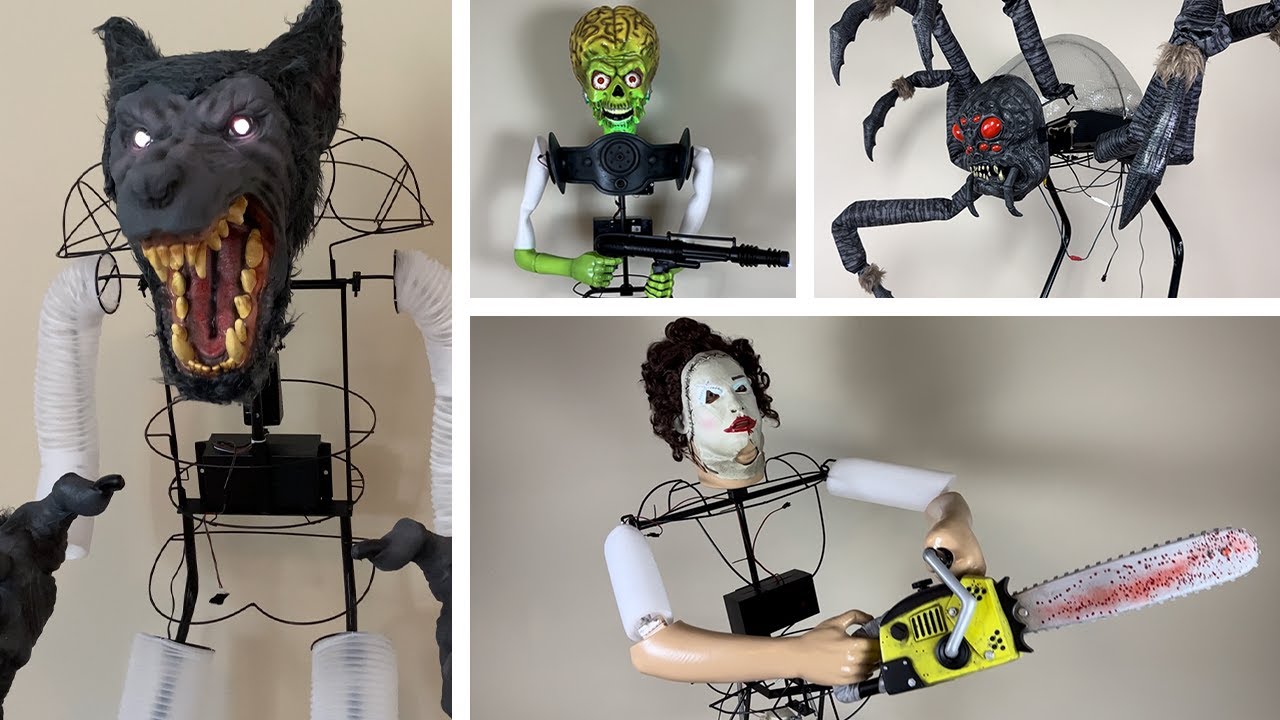 Animatronic Mechanism Compilation 2 - YouTube