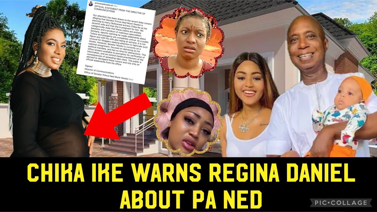 E DON SET THIS IS SAD ACTRESS CHIKA IKE SPEAK OUT TRUTH 👉 SHE WARN REGINA DANIEL PA NED IS ...