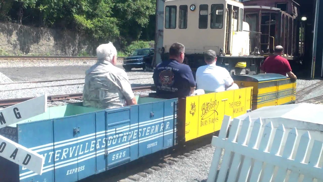 Miniature Railroad Train Ride in Phillipsburg NJ - YouTube
