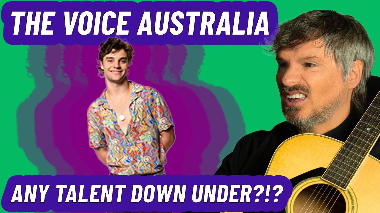 PRO SINGER'S first REACTION to THE VOICE AUSTRALIA (Arthur Hull, Tom ...