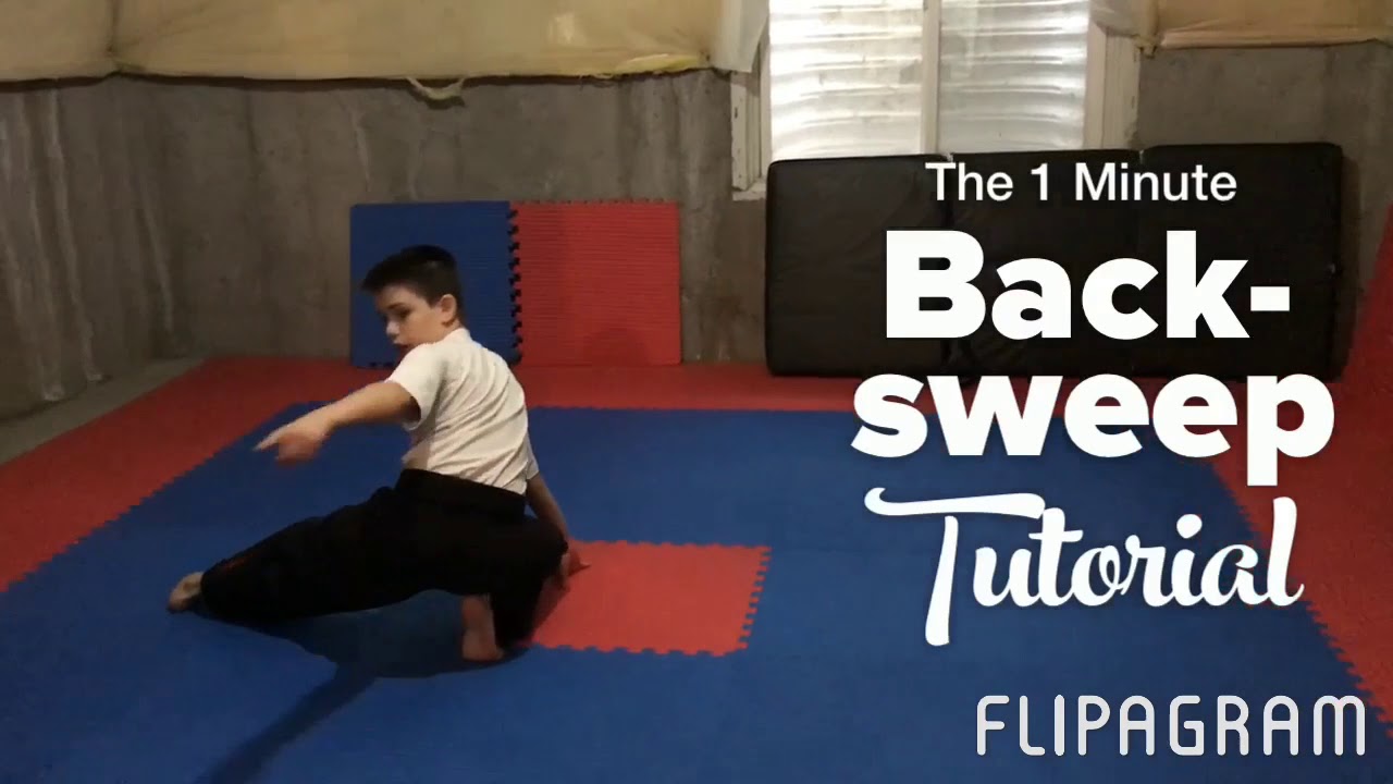 The 1 Minute Backsweep Tutorial - YouTube