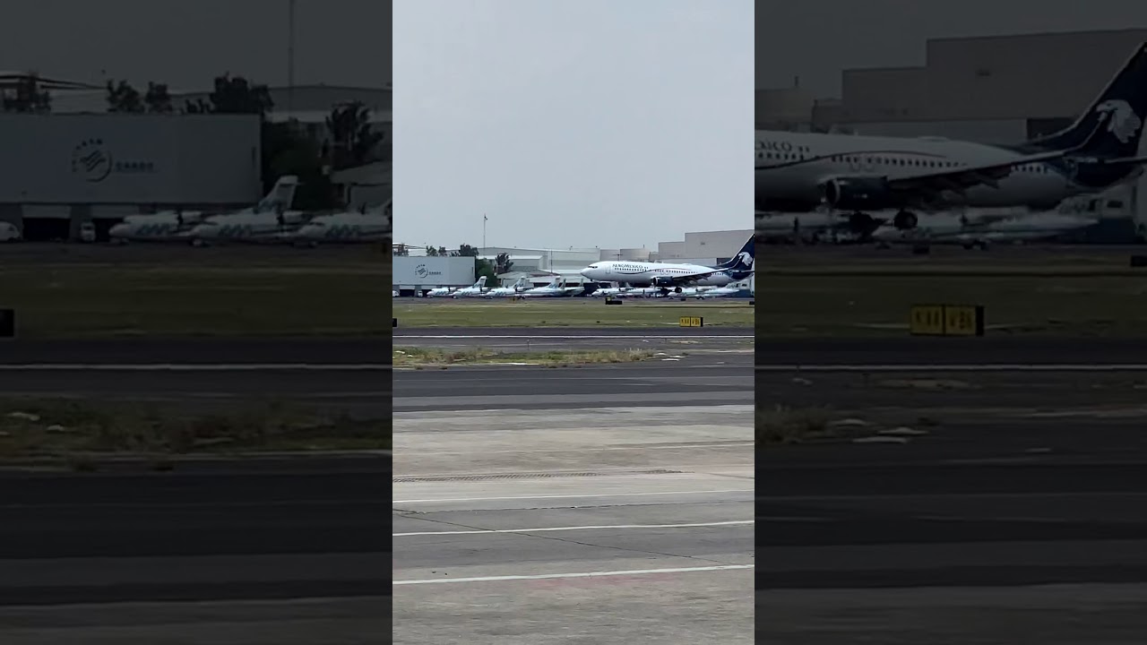 TOGA go around Aeromexico B 737 - YouTube