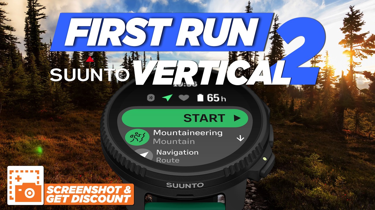 SUUNTO VERTICAL 2 FIRST RUN: AMOLED 1.5”, GPS DUAL-BAND & BATERAI 65 ...