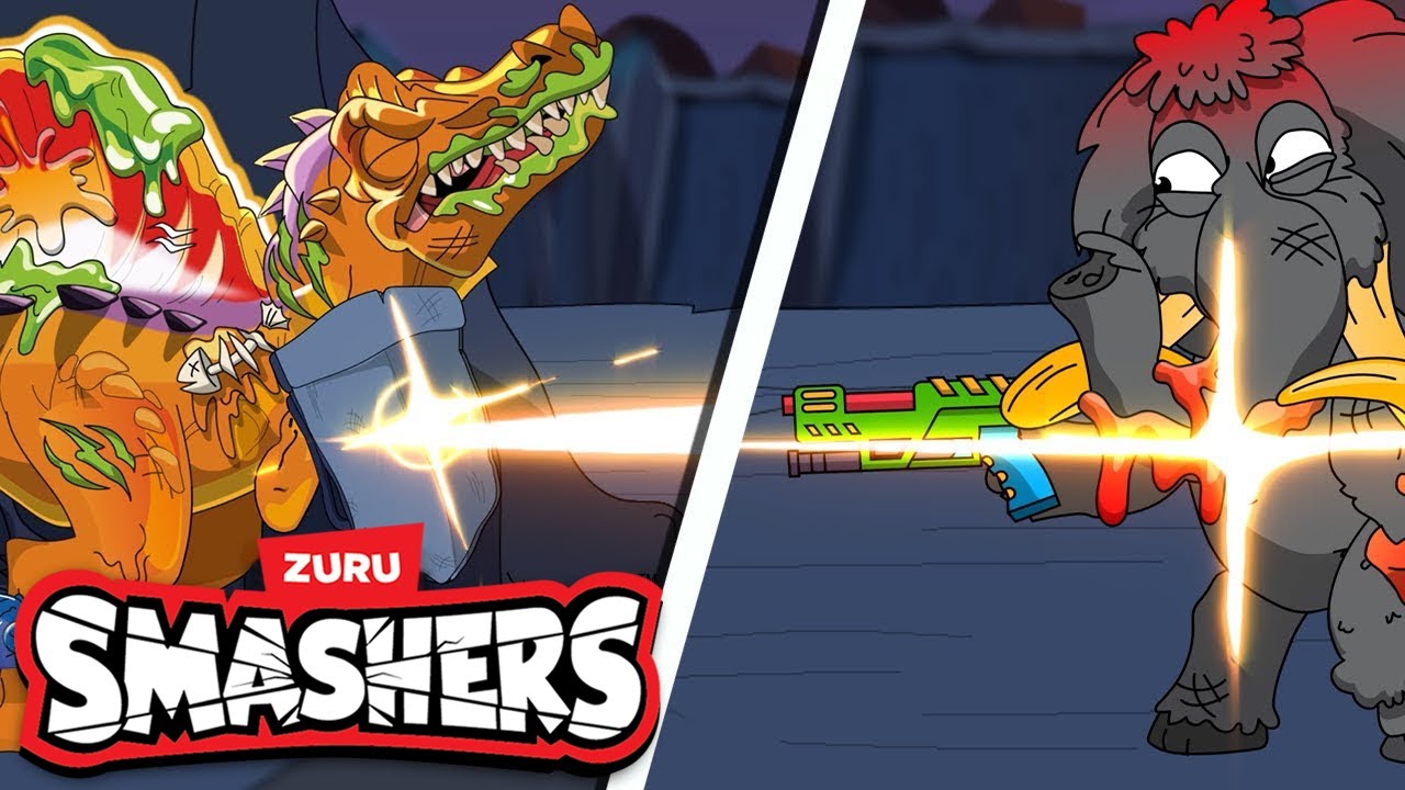 Blazer Tag | SMASHERS En Español | Compilación De Videos | Caricaturas ...