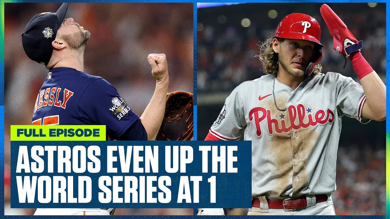 Houston Astros tie the Series: World Series Postgame Show LIVE from ...