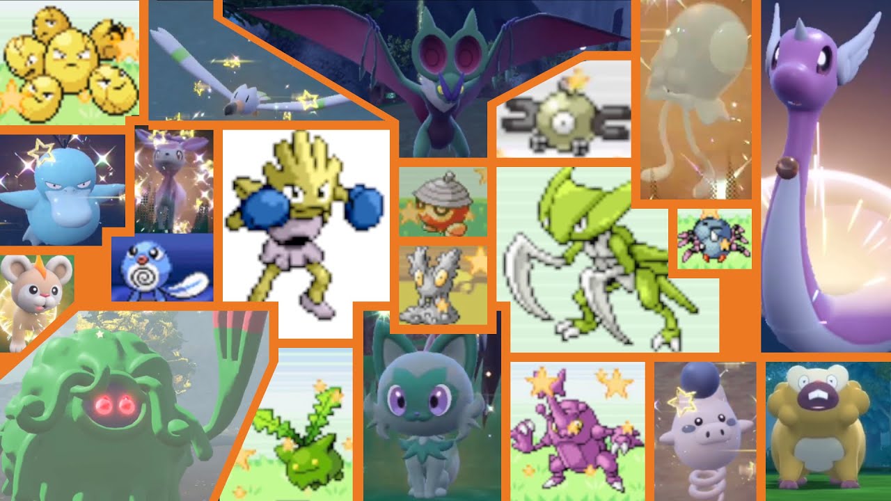 2022 SHINY POKEMON COMPILATION!!! | EVERY SHINY POKEMON I CAUGHT IN ...