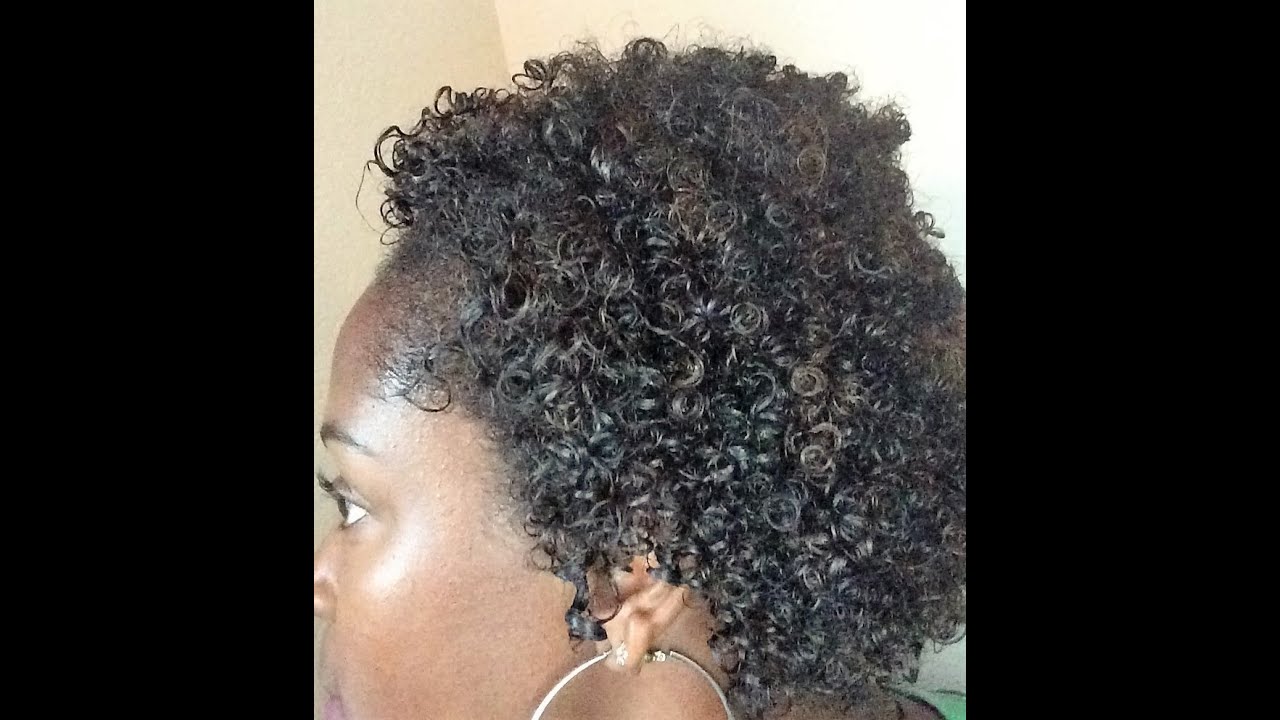 Big Chop on 4A hair - YouTube