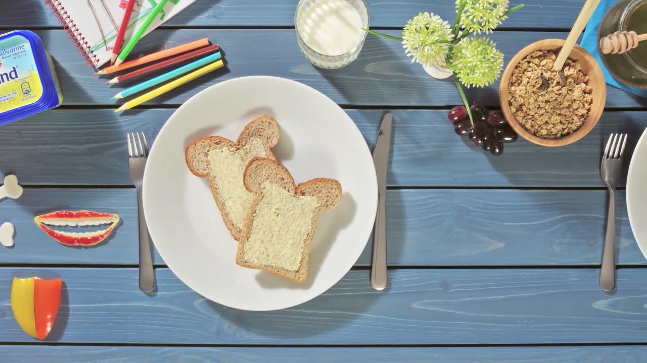 Blue Band - Margarine en halvarine vitamine D - YouTube