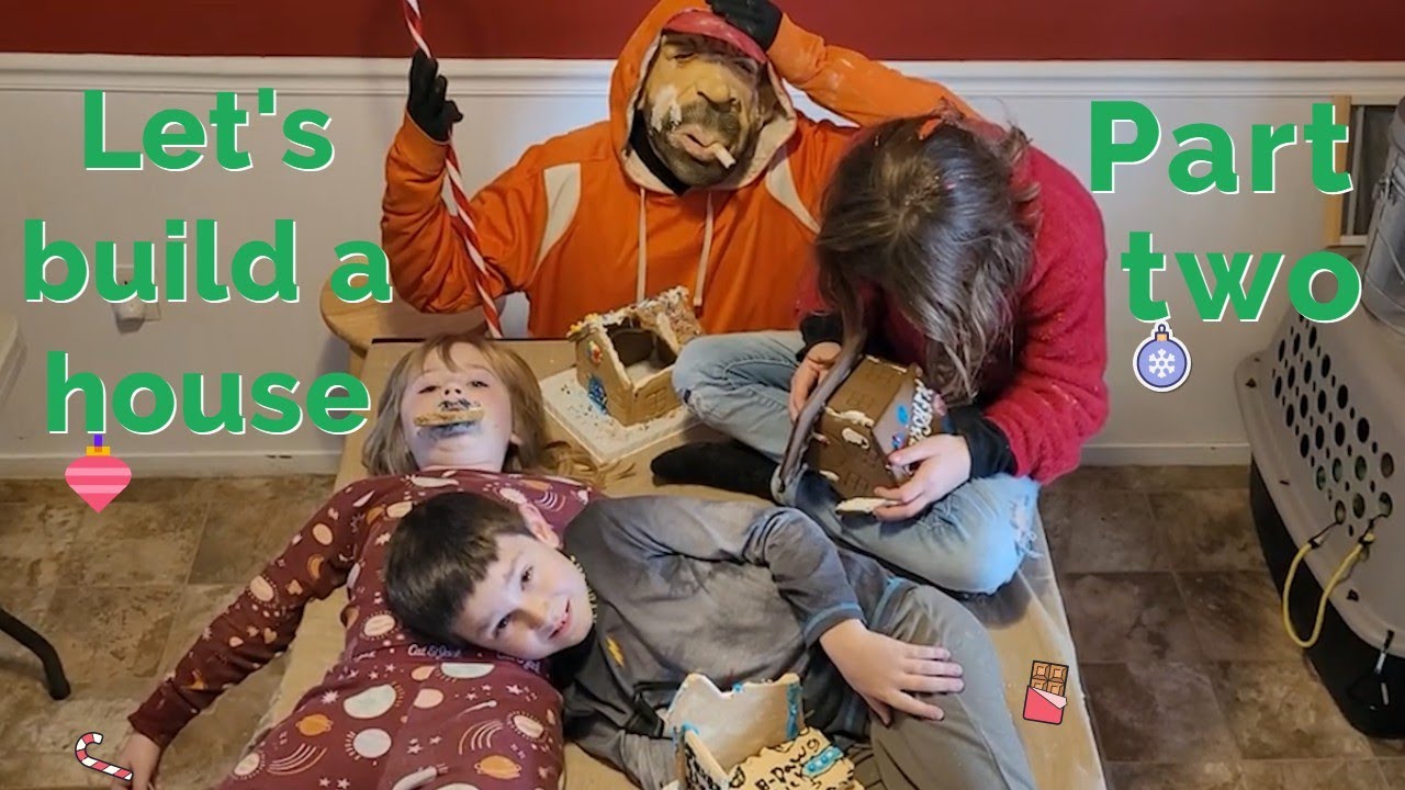 Gingerbread House Fight Part 2 | #gingerbread - YouTube