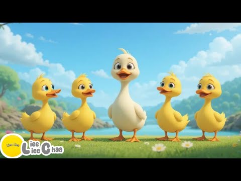 Five little ducks went out one day | Nursery Rhymes Kindergarten Songs ...