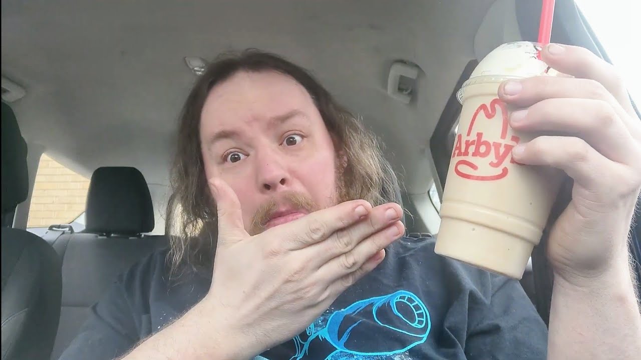 Brandon's Sampler Platter: Arby's, Caramel Cinnamon Shake - YouTube