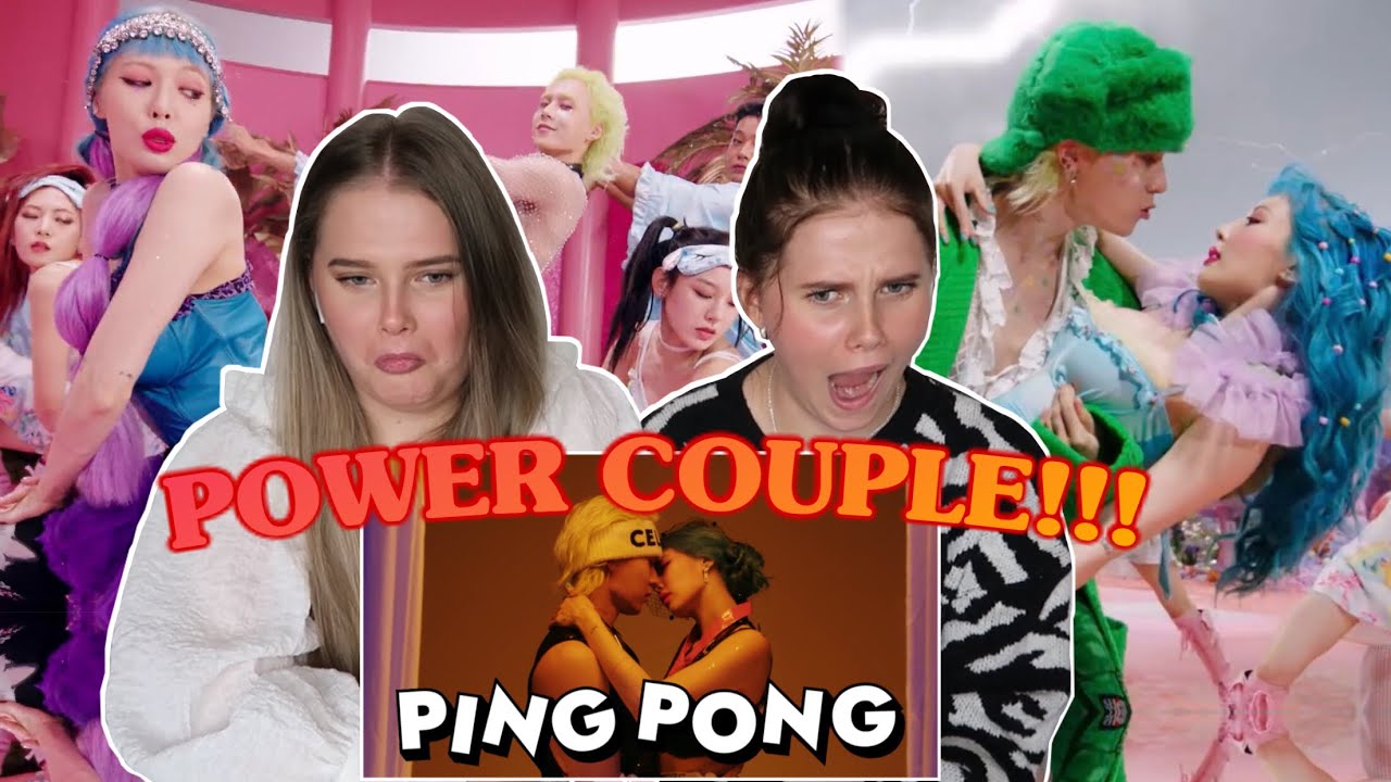Triplets REACTS [HyunA&DAWN] 'PING PONG' MV!!! [This is legendary ...