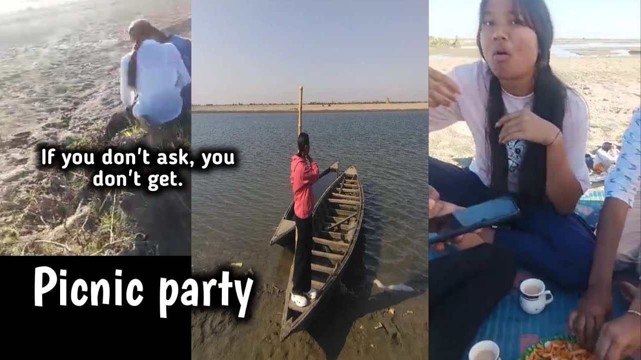 During picnic party different types of human - YouTube