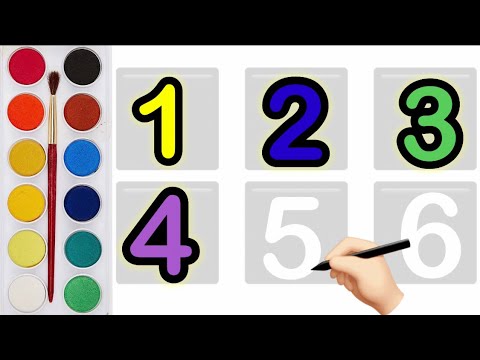 Save The Numbers | Write Numbers 1 to 20 - Learn to Count & Trace ...