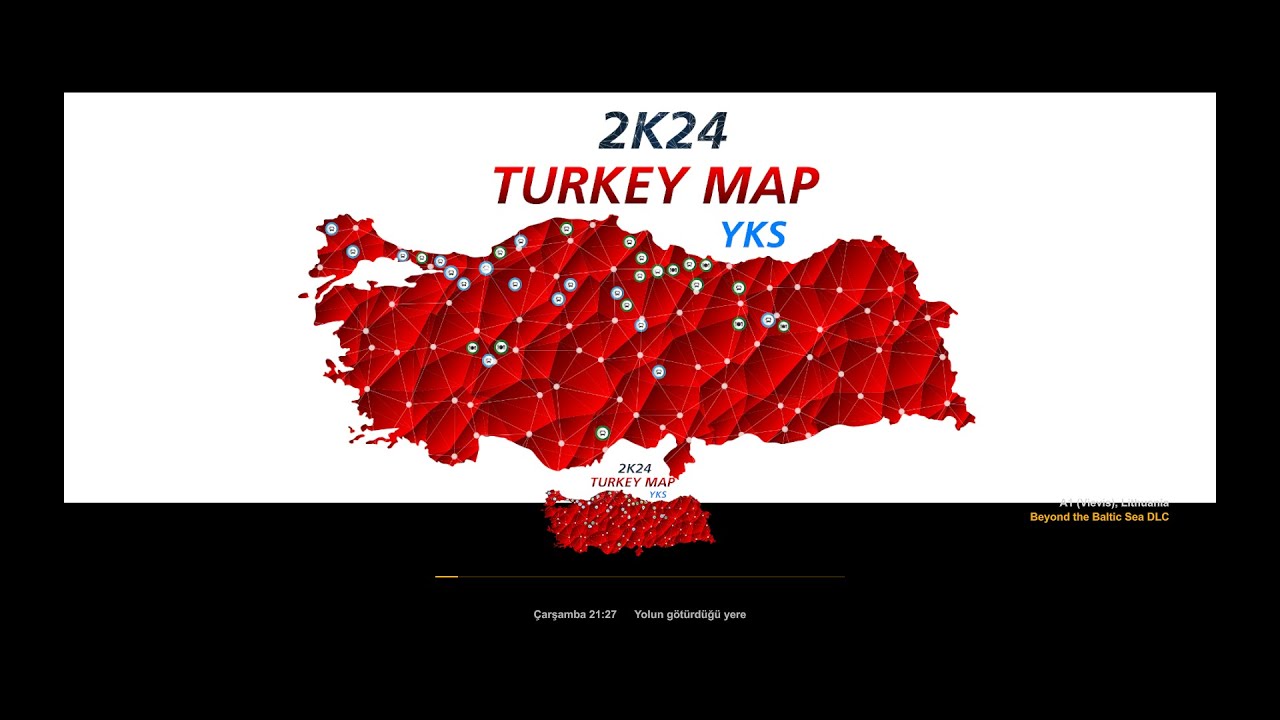 MERCEDES BENZ NEW TOURİSMO 2020 2K24 TÜRKİYE MAP ETS2 1.49 SAKARYA ...