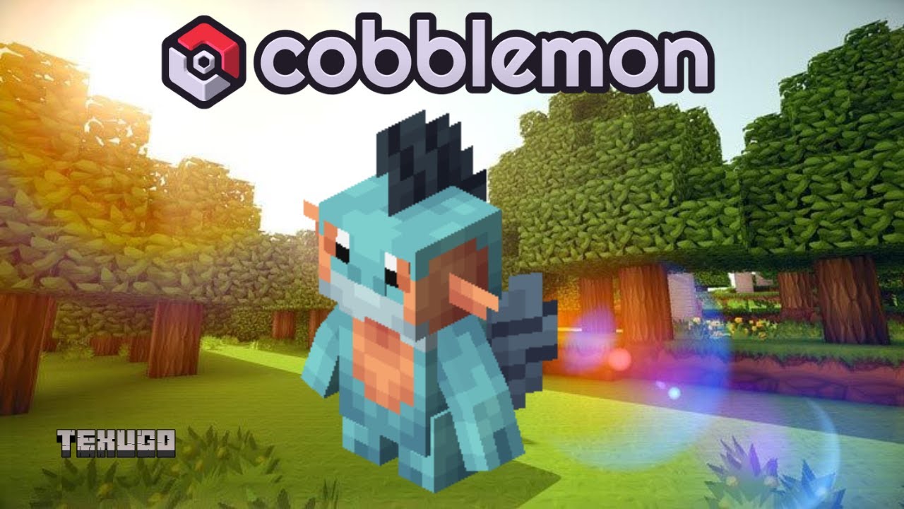 TEMOS UM MARSHTOMP! (COBBLEMON 9) - TEXUGO - YouTube