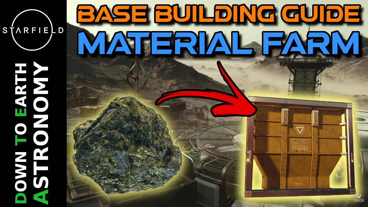 How To Build A Resource Mine in StarField | Base Building Guide - YouTube