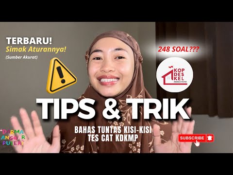 KUPAS KISI-KISI SOAL KOPERASI MERAH PUTIH | CARA CETAK KARTU UJIAN SDM PHTC