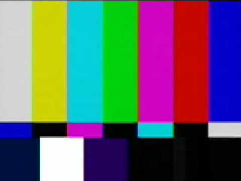Colored Bars on TV - YouTube