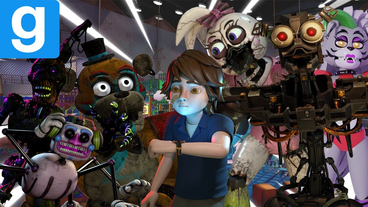 A Weird GMOD FNAF Security Breach Roleplay! - YouTube