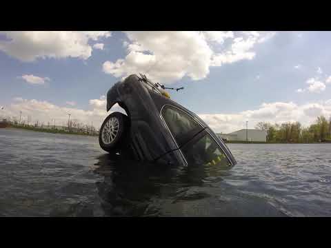Research Demonstration: Car sinking and filling with water