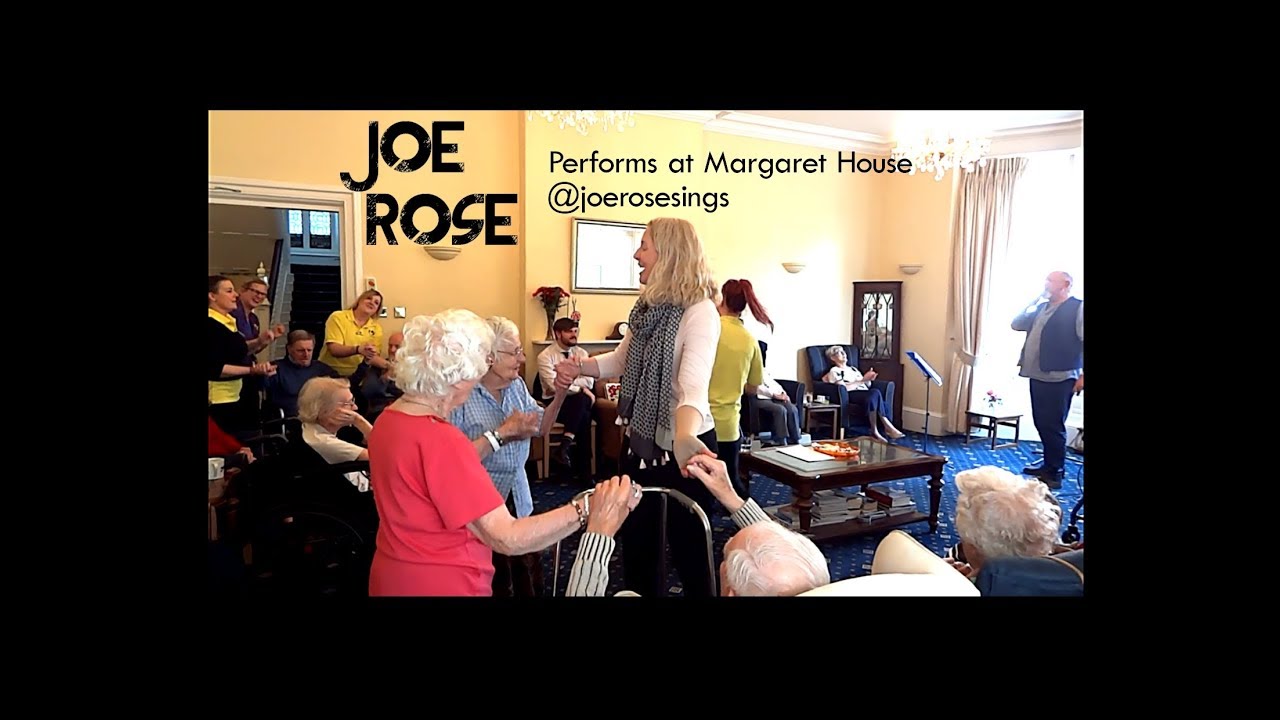 Joe Rose sings at Margaret House - YouTube